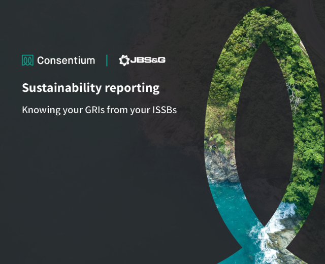 Sustainability and ESG - JBS&G